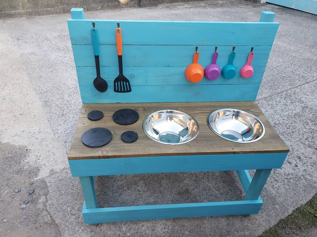 Messy Play Mud Kitchen - Etsy UK