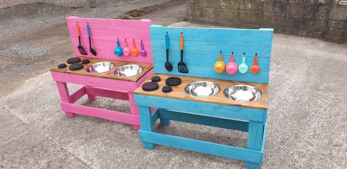 Messy Play Mud Kitchen - Etsy UK