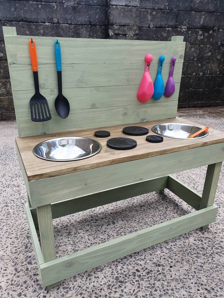 Messy Play Mud Kitchen - Etsy UK