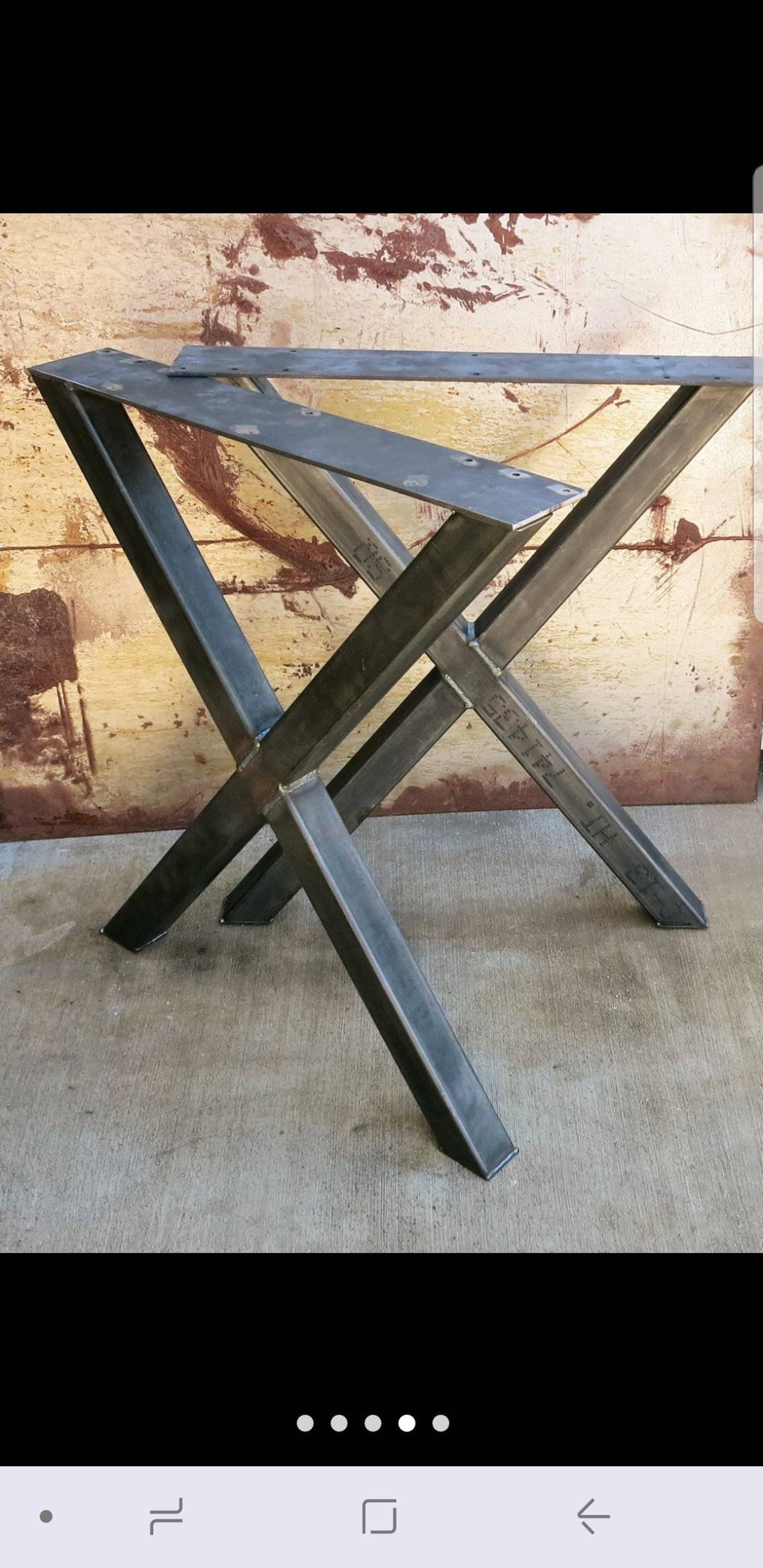 Steel X Legs for Side/coffee Table - Etsy