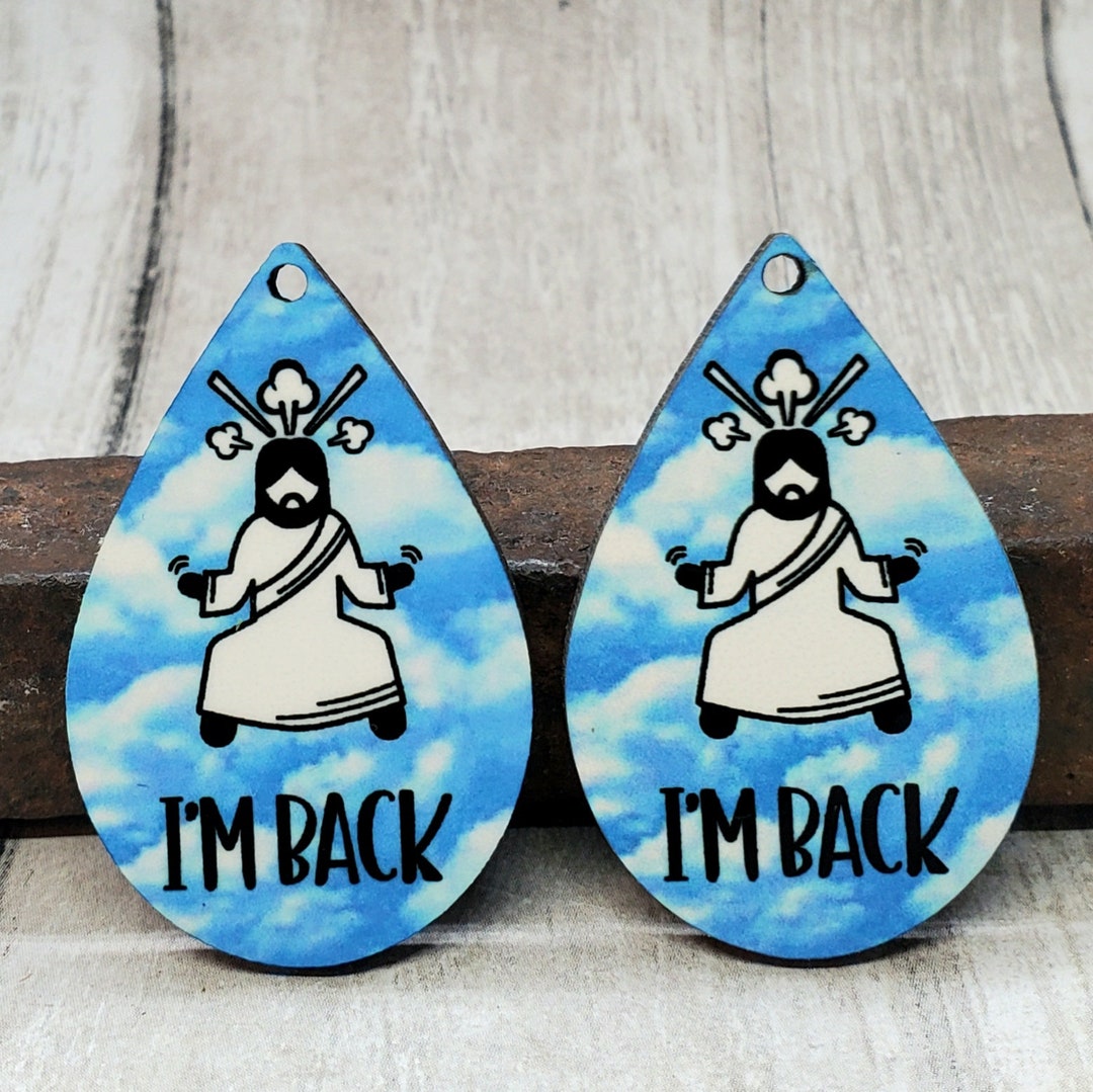 Jesus Resurrection Funny Religious I'm Back Sublimated - Etsy Canada