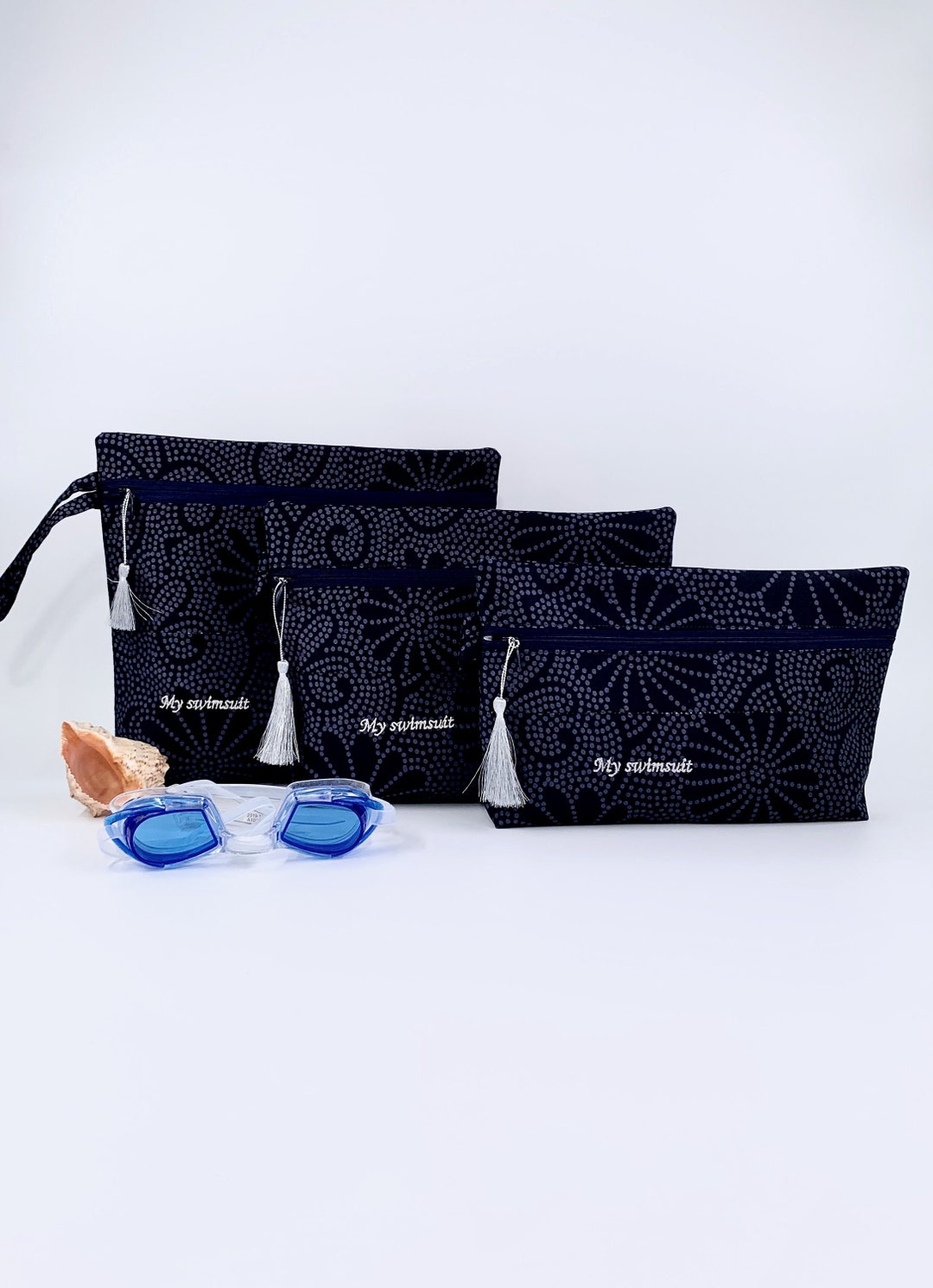 Swimsuit Bag, Wet Bikini Bag, Water Resistant Bag, Waterproof Beach Bag ...