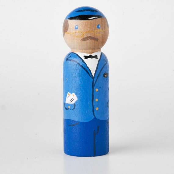 Mister Rogers Neighborhood Peg Dolls Etsy