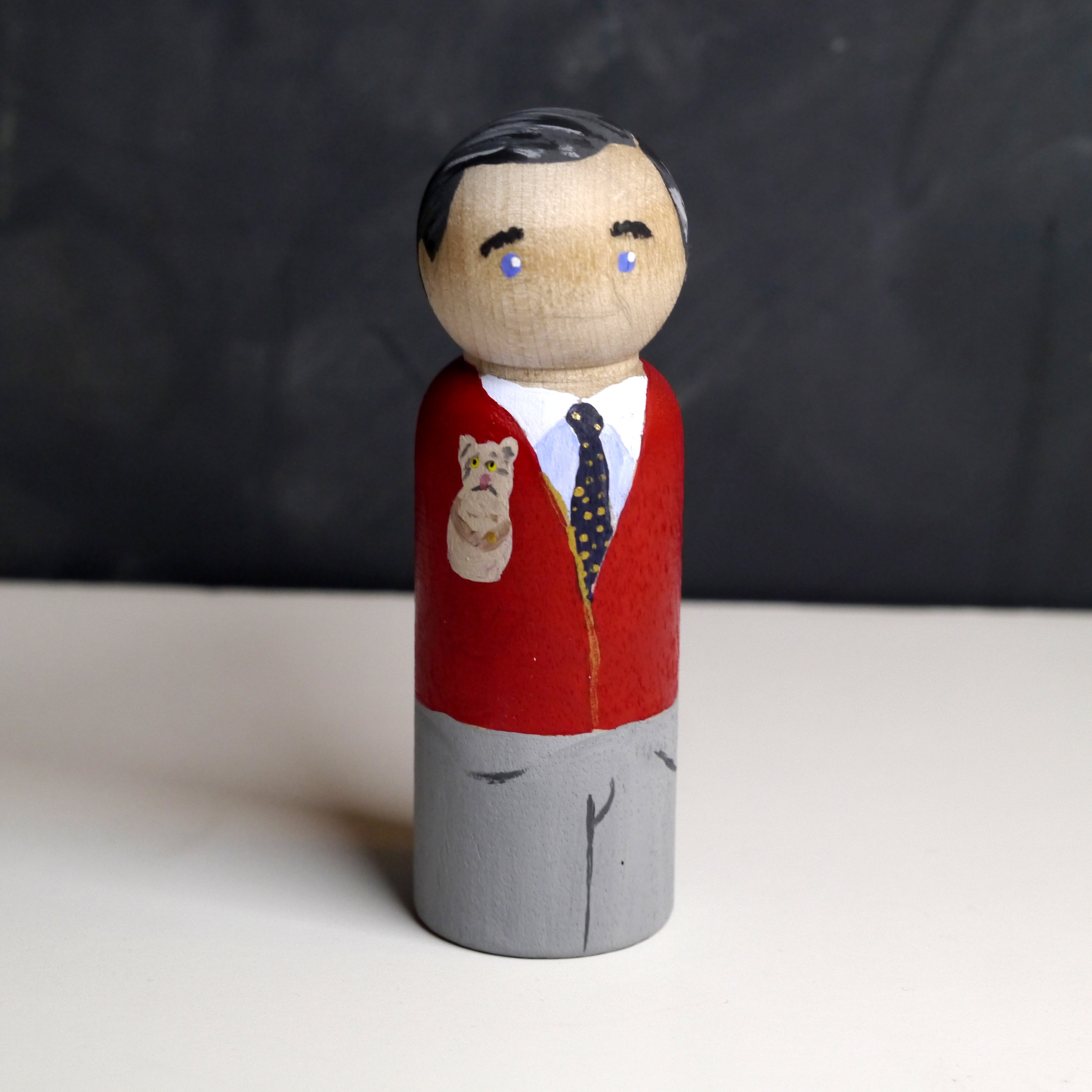 Mister Rogers Neighborhood Peg Dolls Etsy