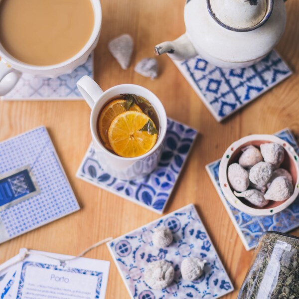 Tile Coasters - Etsy