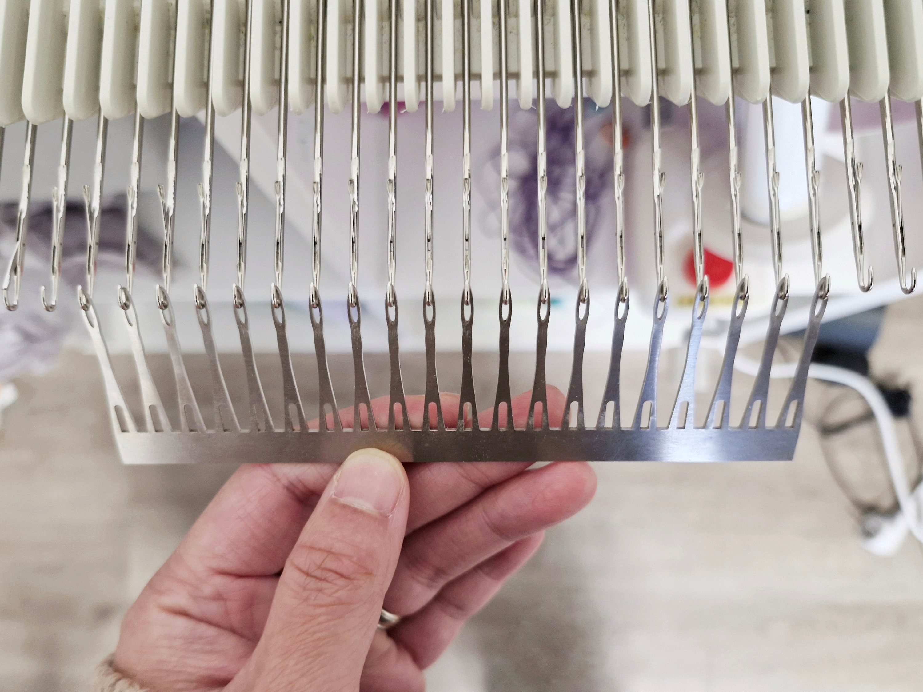 Mini Garter Bar for LK150 Knitting Machine 20 Stitches, 6.5mm Mid Gauge ...