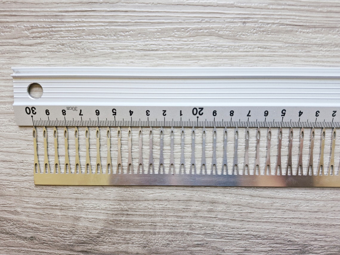 Long Garter Bar for LK150 Knitting Machine - 80 Stitches, 6.5mm Mid ...