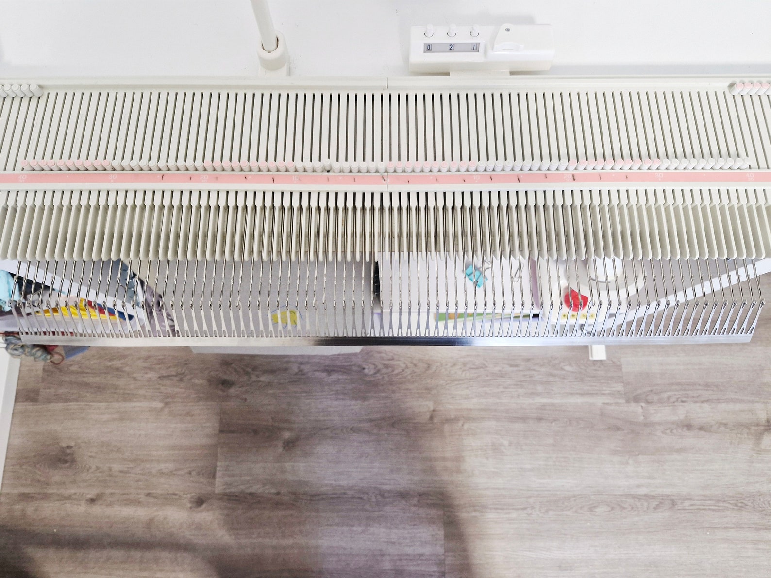 Long Garter Bar for LK150 Knitting Machine - 80 Stitches, 6.5mm Mid ...