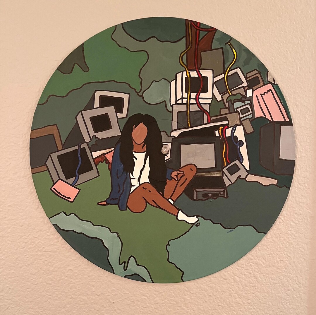 SZA CTRL Album Cover Art - Etsy
