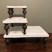Tiered Riser Tables Tabletop Riser Riser Trays Farmhouse Risers - Etsy