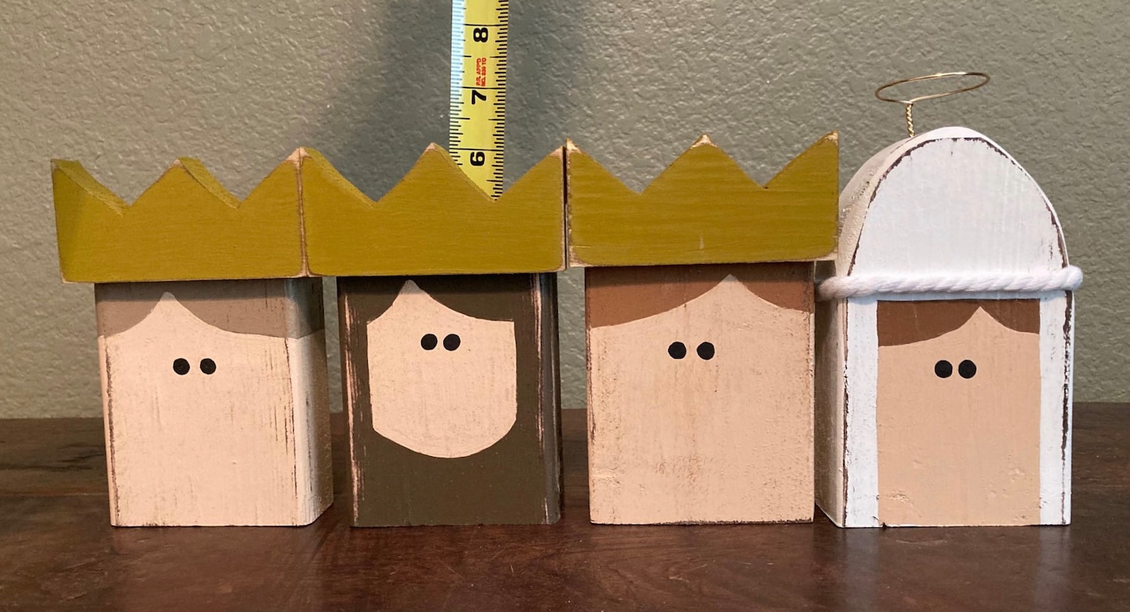 Nativity Guys Primitive Nativity Set Simple Nativity Set - Etsy