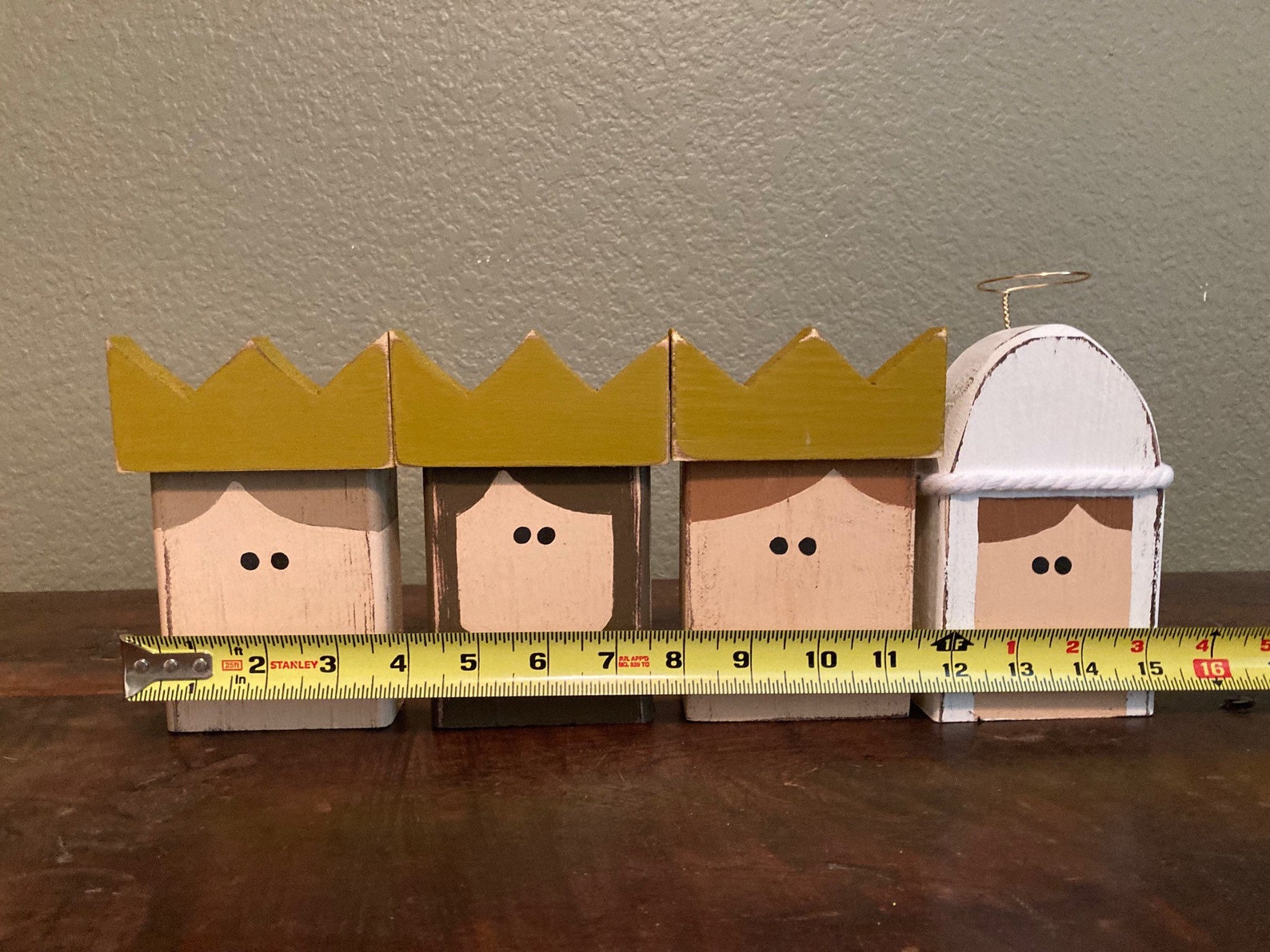 Nativity Guys Primitive Nativity Set Simple Nativity Set - Etsy