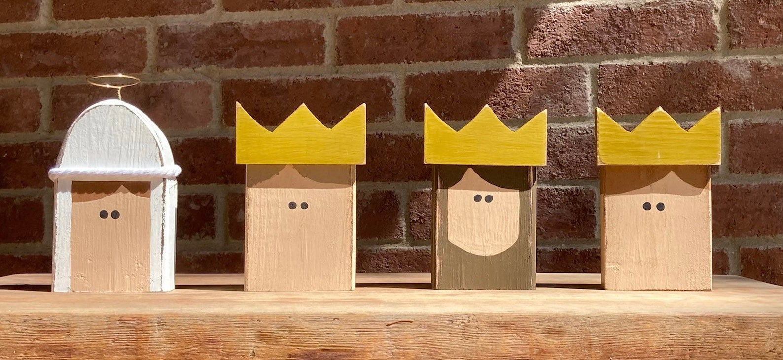 Nativity Guys Primitive Nativity Set Simple Nativity Set - Etsy