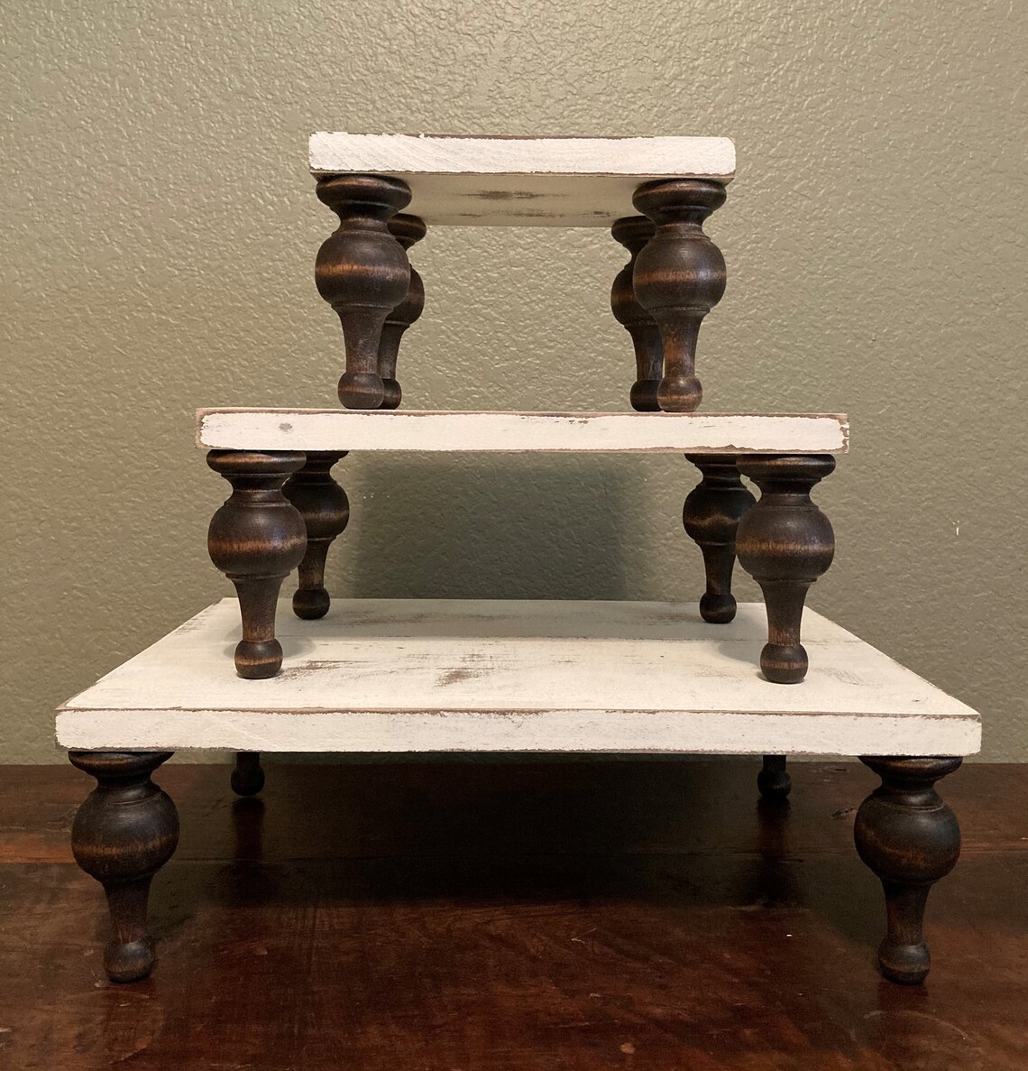 Tiered Riser Tables Tabletop Riser Riser Trays Farmhouse | Etsy