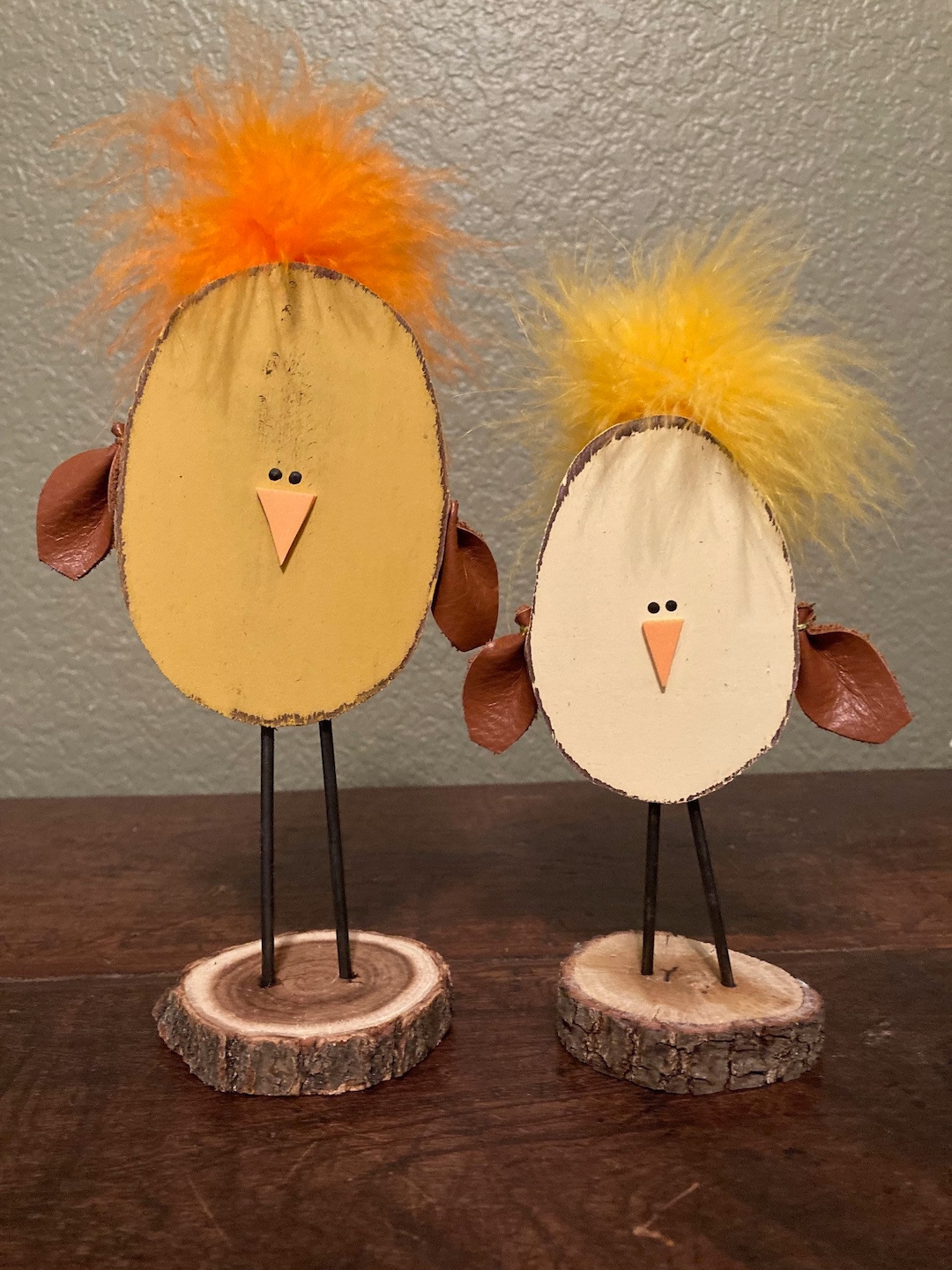Standing Chicks | Easter Decor | Spring Decor | Easter Chicks | Riser ...