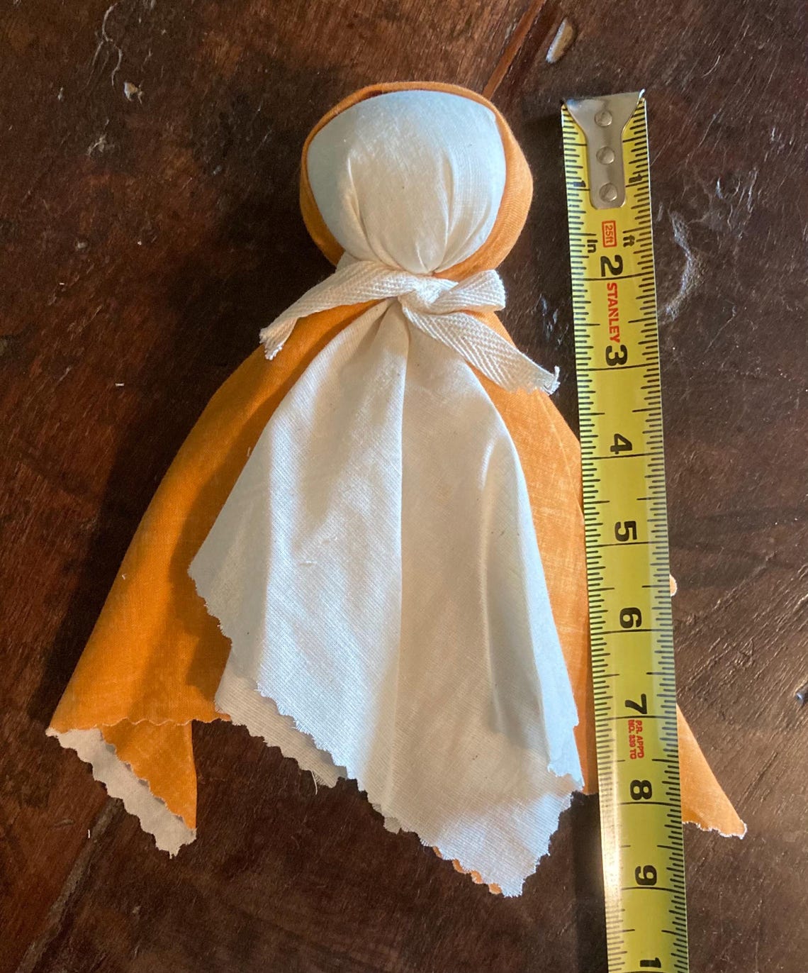 Cotton Lovey Doll | Handmade Quiet Toy, 9 Inch - Etsy