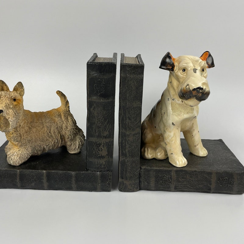Dog Bookends - Etsy