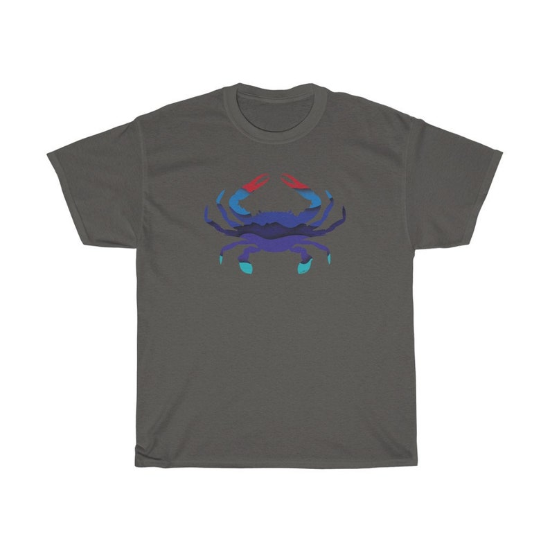 Maryland Blue Crab - Heavy Cotton T-shirt - Etsy