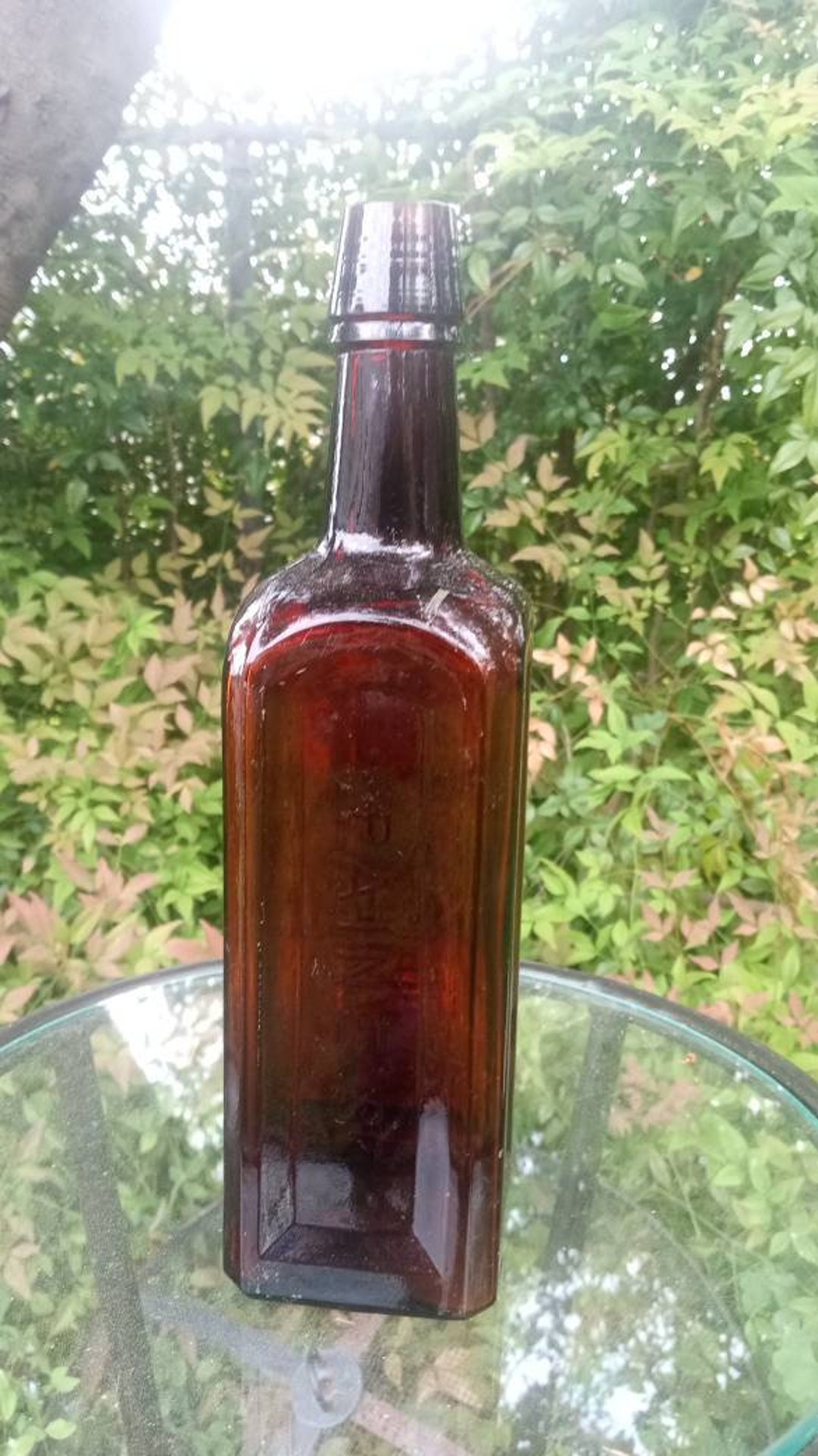 Large Antique Paine's Celery Compound Bottle Brown Glass - Etsy