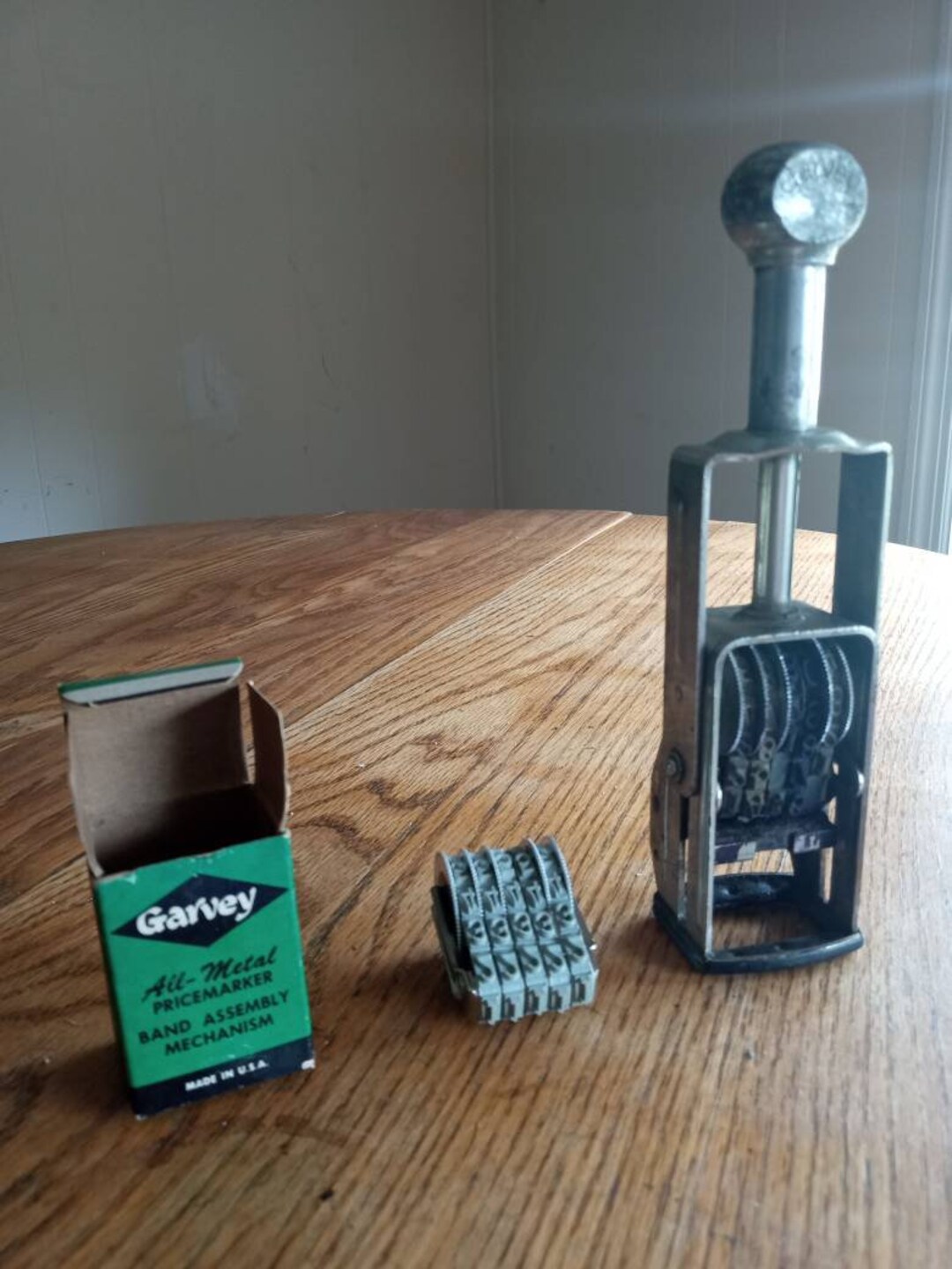 Vintage Garvey Price Stamp Holder and New Old Stock Price Stamp - Etsy