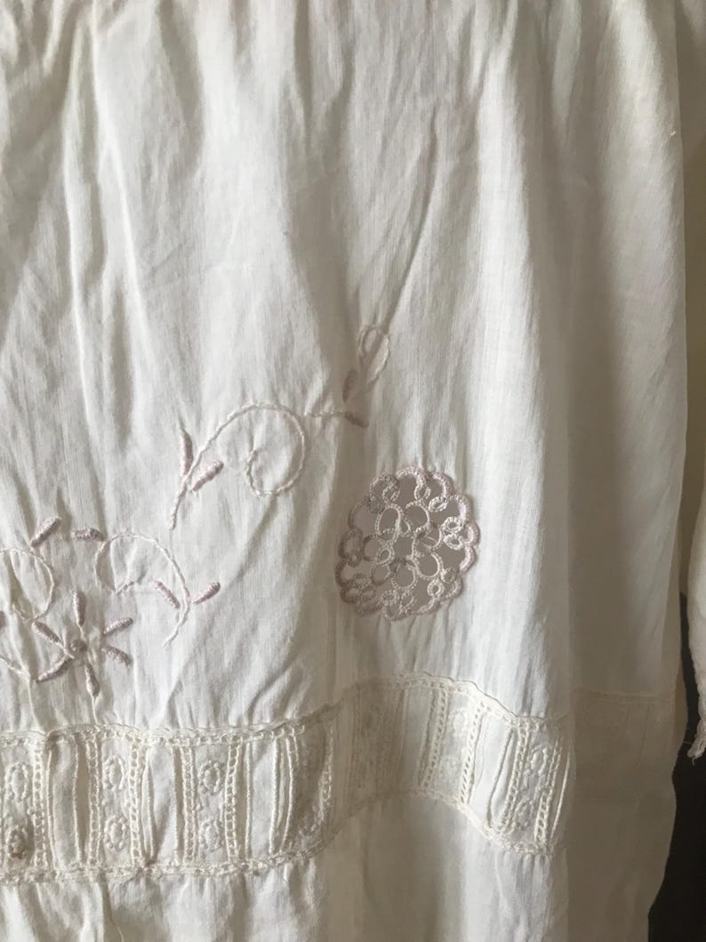 Antique Wedding Dress Ivory Made in 1915 - Etsy