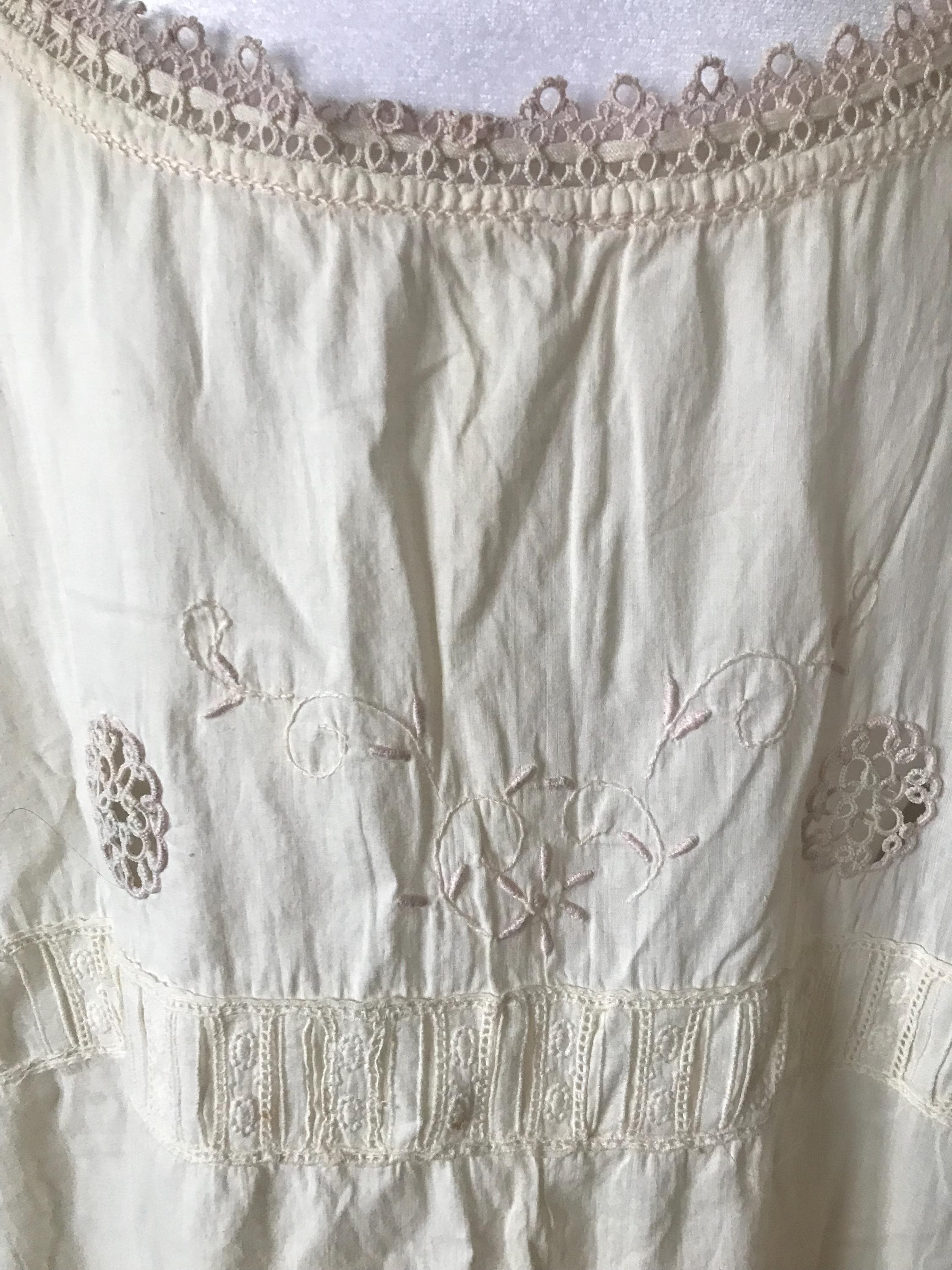 Antique Wedding Dress Ivory Made in 1915 - Etsy