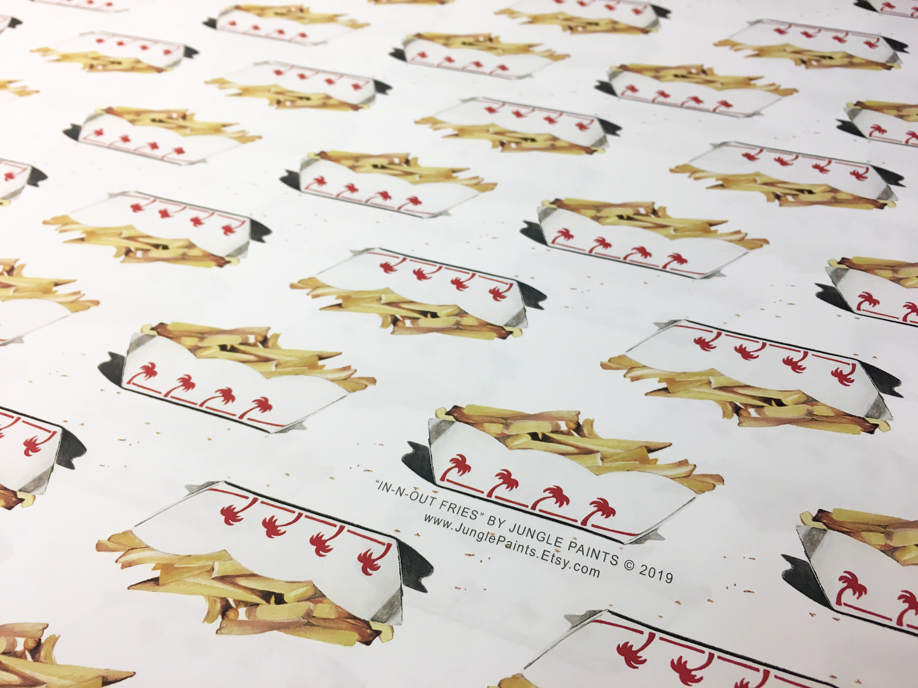 Paper, Party & Kids 3 sheets IN-N-OUT wrapping paper Rolled Party ...