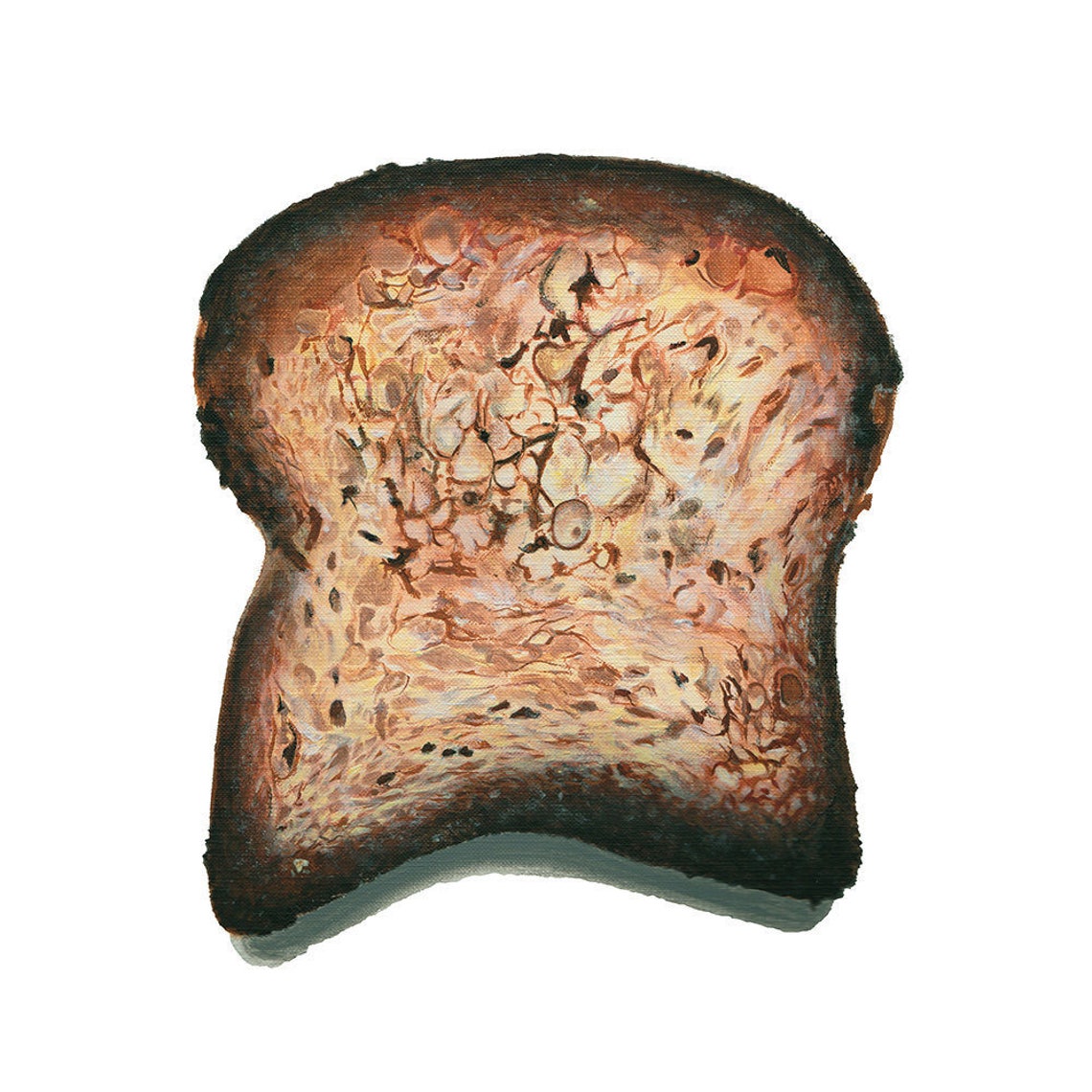 Toast Limited Edition PRINT 12x12 - Etsy