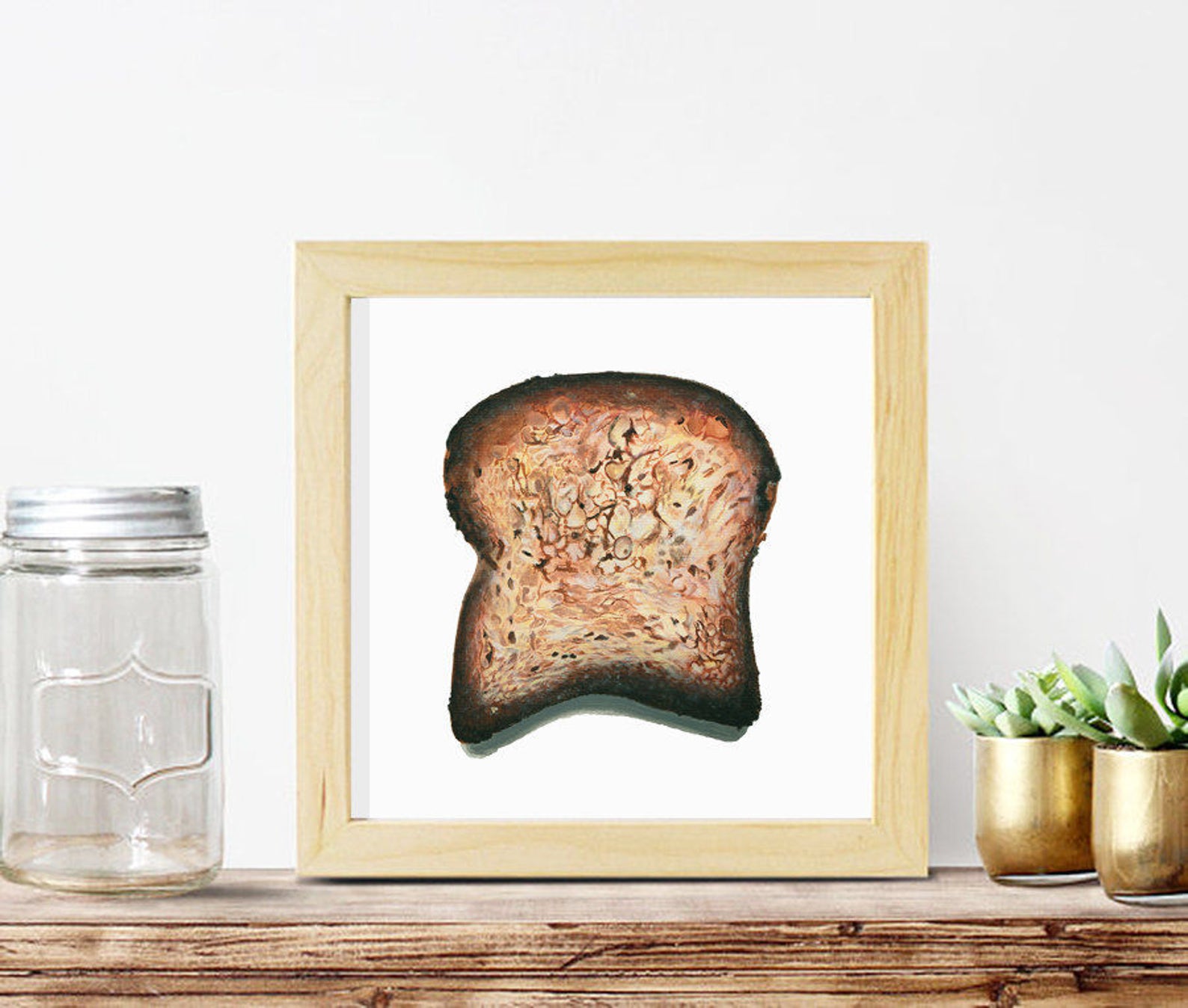 Toast Limited Edition PRINT 12x12 - Etsy