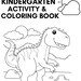 Editable Activity and Coloring Book - Etsy
