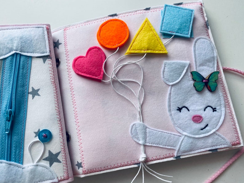 Quiet Book for Toddler Educational Busy Book Montessori Toy - Etsy