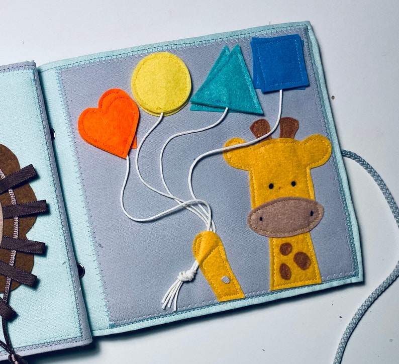 Montessori Quiet Book Busy Book for Kids in Stock Ready to - Etsy