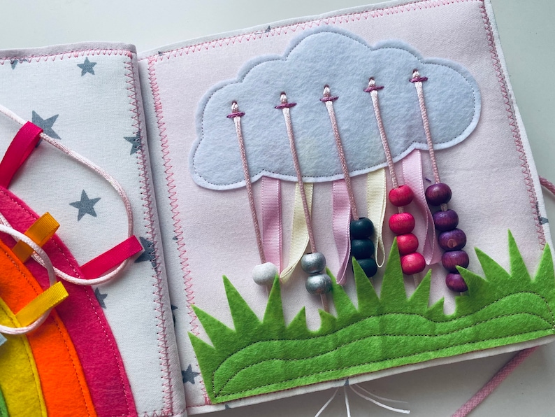 Quiet Book for Toddler Educational Busy Book Montessori Toy - Etsy