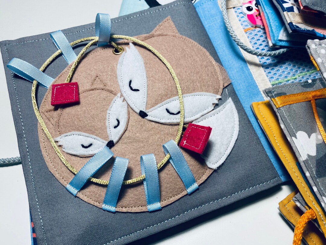 Cute Quiet Book for Toddlers, Busy Book for Christmas, Unique Gift With ...