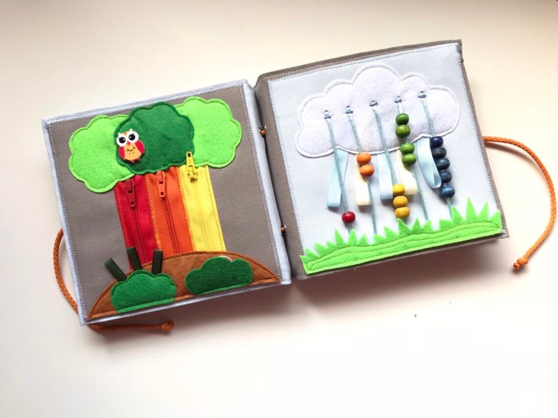 Montessori Busy Book for Toddlers Quiet Book Gift for Boys - Etsy