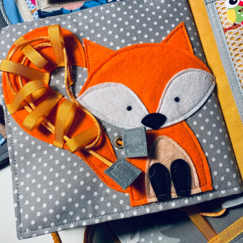 Quiet Busy Book - Etsy