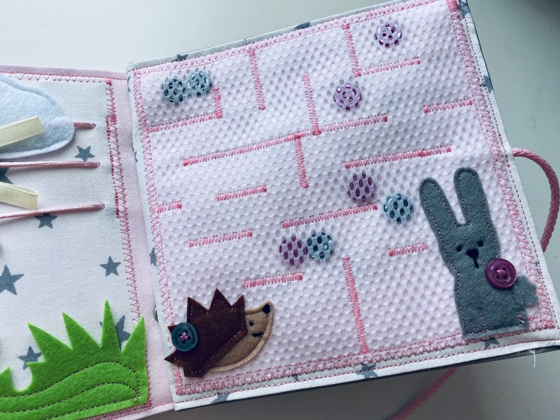 Quiet Book for Toddler Educational Busy Book Montessori Toy - Etsy