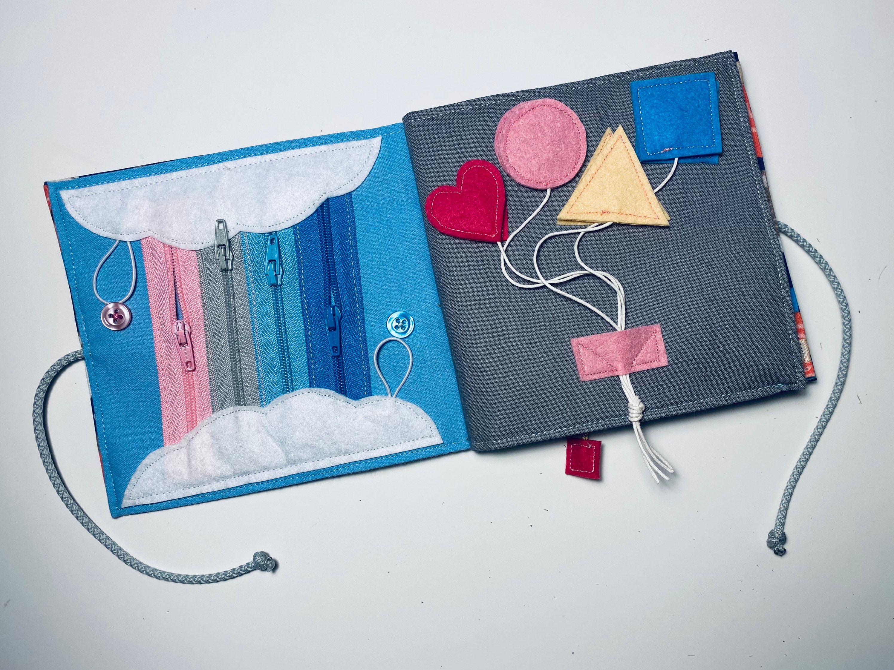 Cute Quiet Book for Toddlers, Busy Book for Christmas, Unique Gift With ...