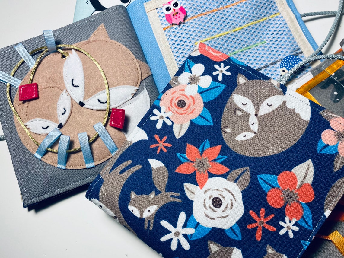 Cute Quiet Book for Toddlers Busy Book for Christmas Unique - Etsy