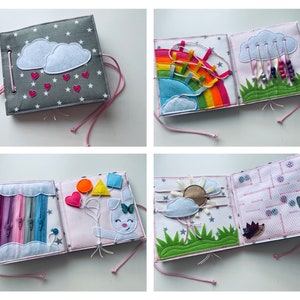 Quiet Book for Toddler Educational Busy Book Montessori Toy - Etsy