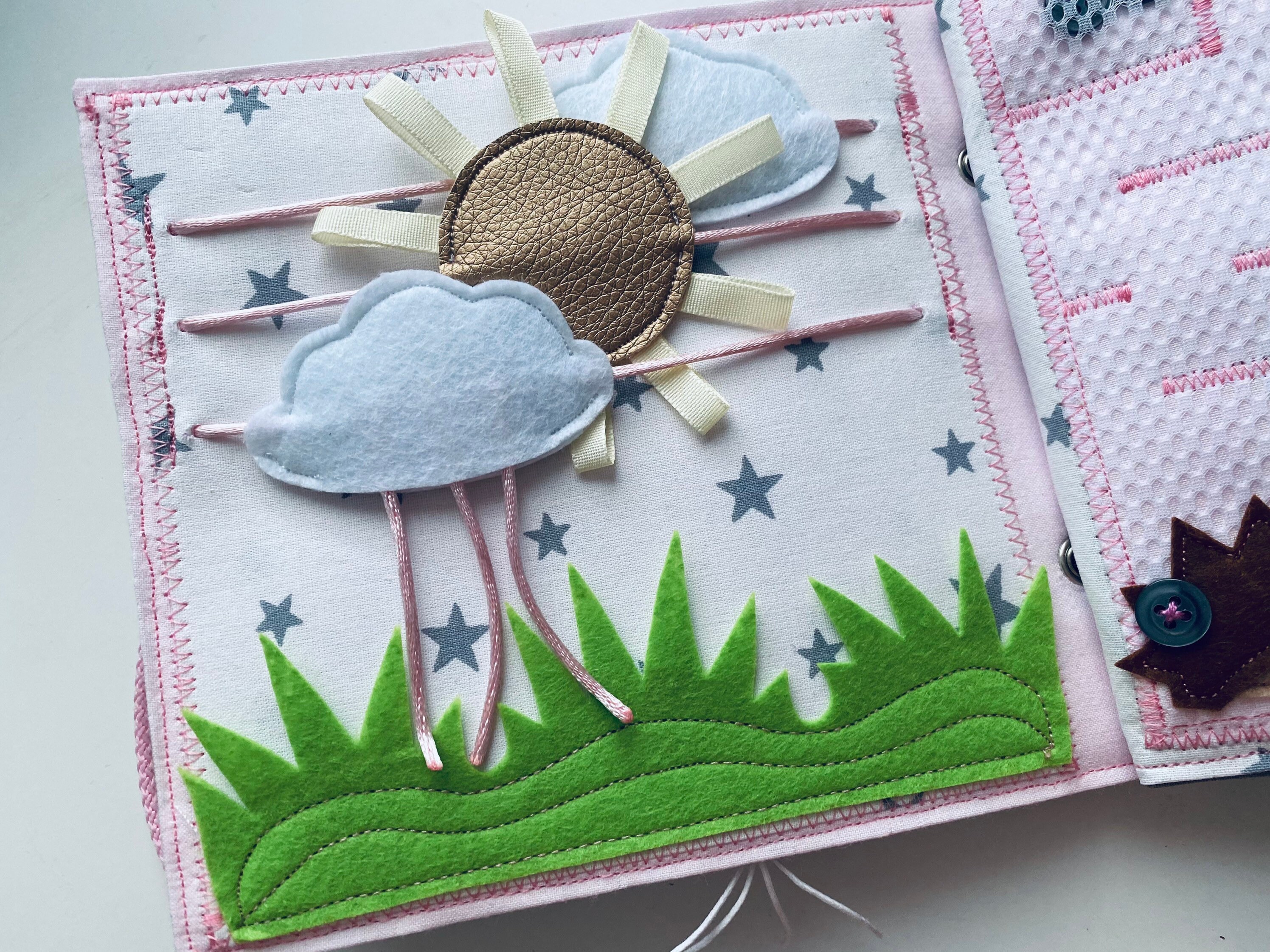 Quiet Book for Toddler Educational Busy Book Montessori Toy - Etsy