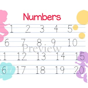 Preschool Learning Printable Pack: Mermaid Theme - Etsy