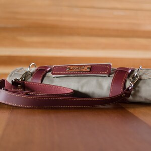 Canvas and Leather Knife Roll | Chefs Roll | Gifts for Chef's | FREE ...