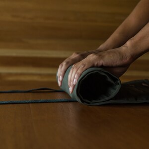 Canvas and Leather Knife Roll | Chefs Roll | Gifts for Chef's | FREE ...