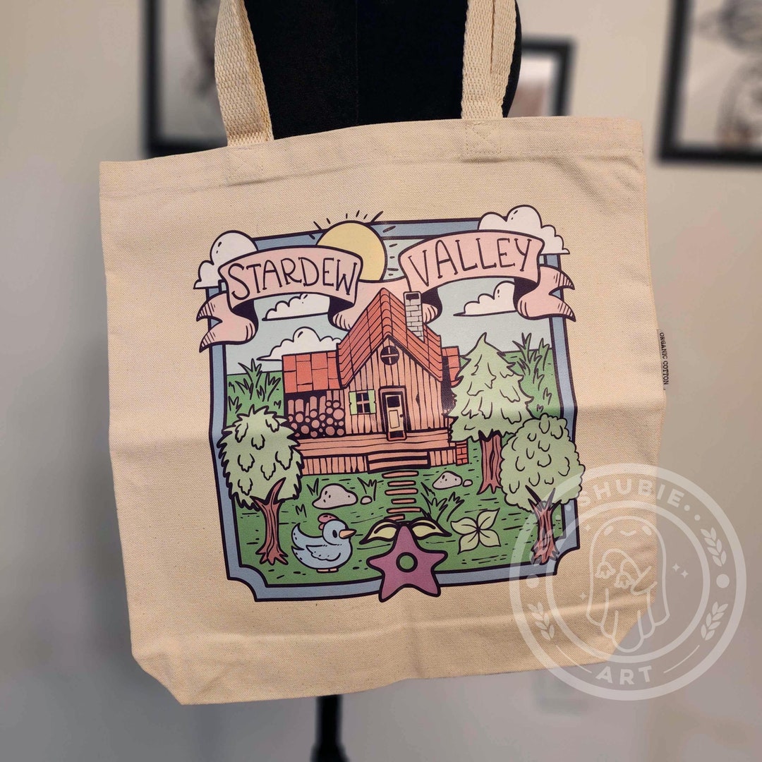 Stardew Valley Tote - Cute Gamer Gift Tote - Gamer Girl Tote Bag - SDV ...