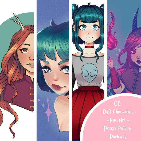 Character Art - Etsy
