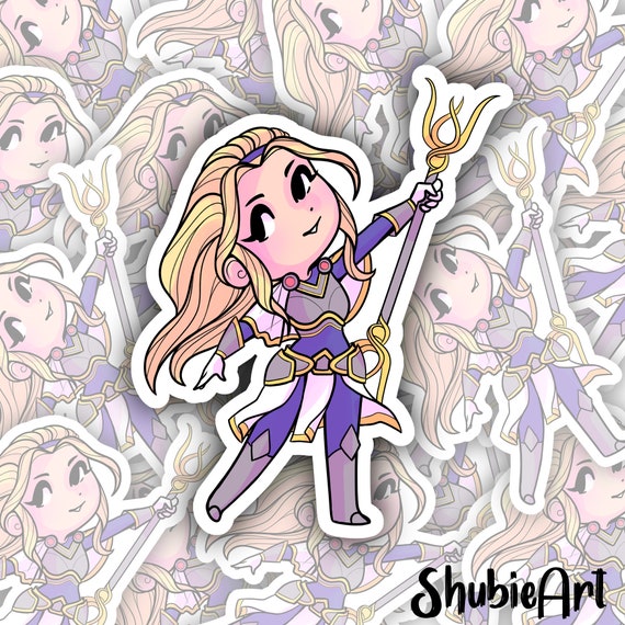 League of Legends Cute Lux Chibi Sticker | Etsy