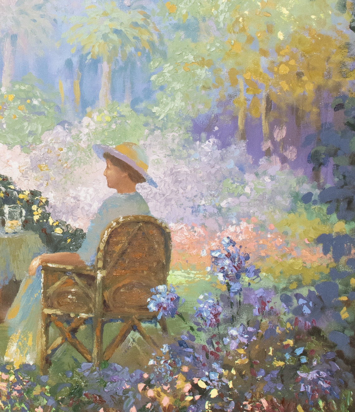 Impressionist Art Print - Oil Painting - High Tea - Etsy