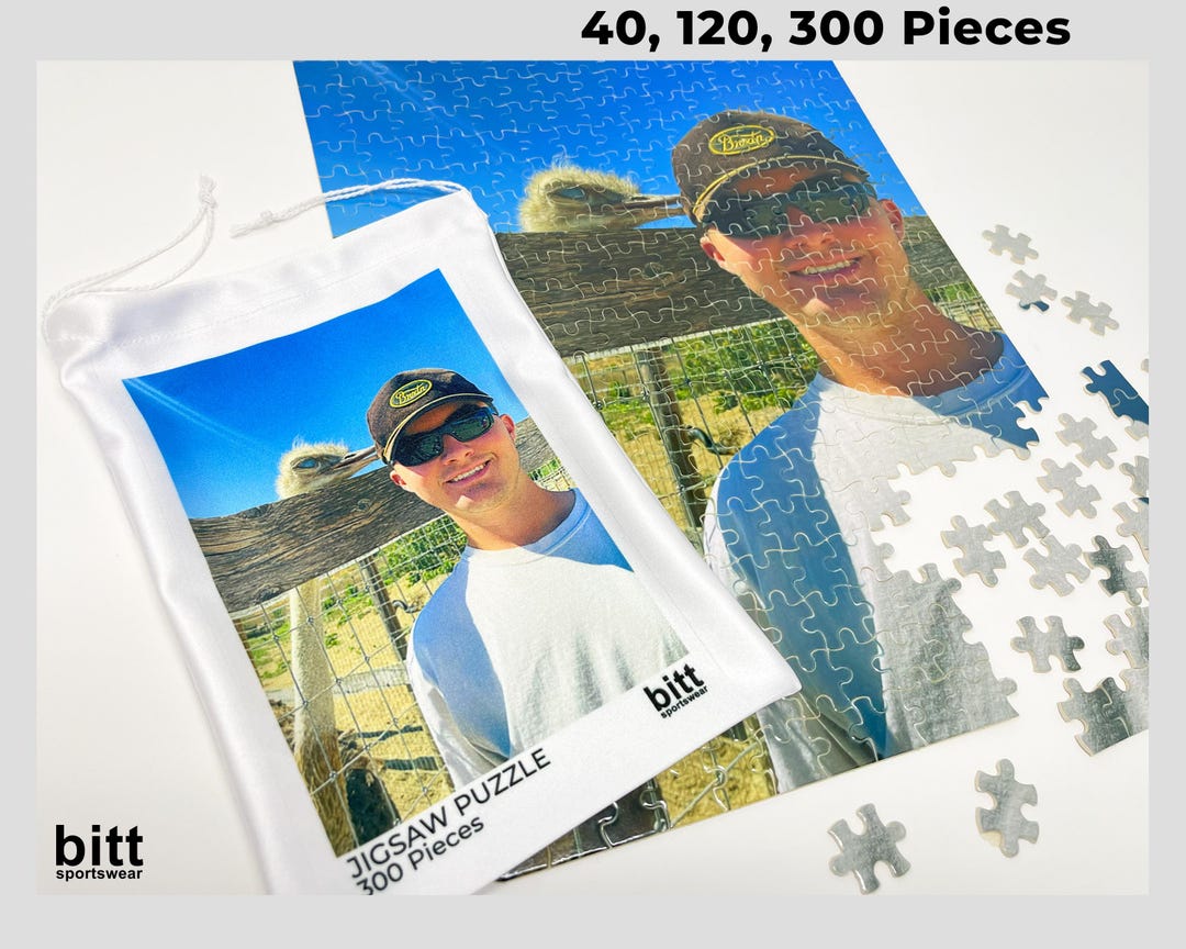 Custom Puzzle Photo Gift Personalized Boyfriend Gift Jigsaw Puzzle ...
