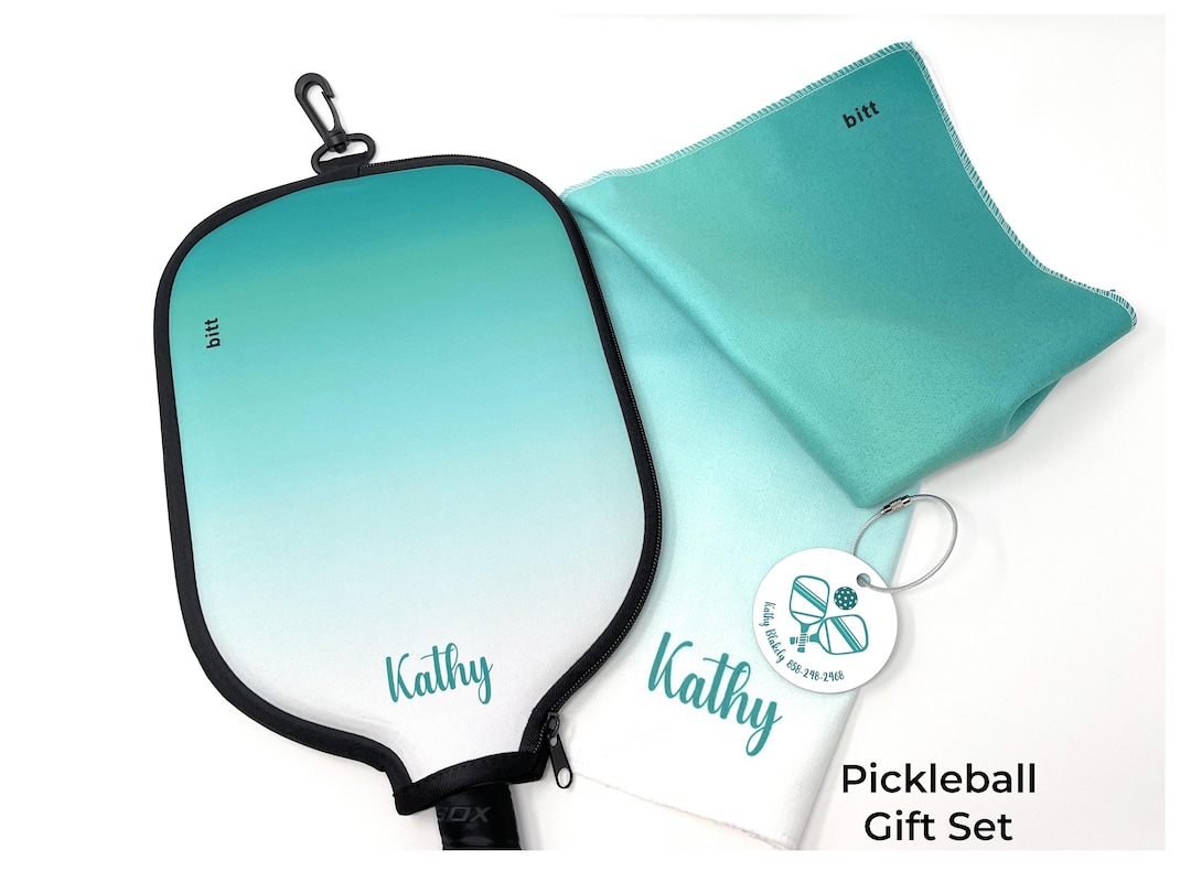 Personalized Pickleball Gifts for Women Pickleball Paddle Cover Gift ...